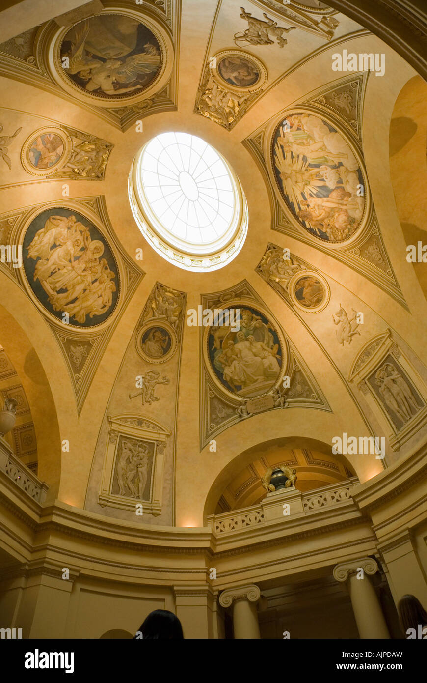 Interior of the Museum of Fine Arts Boston USA Stock Photo - Alamy