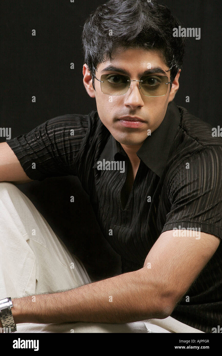 Portrait of a male model Stock Photo - Alamy