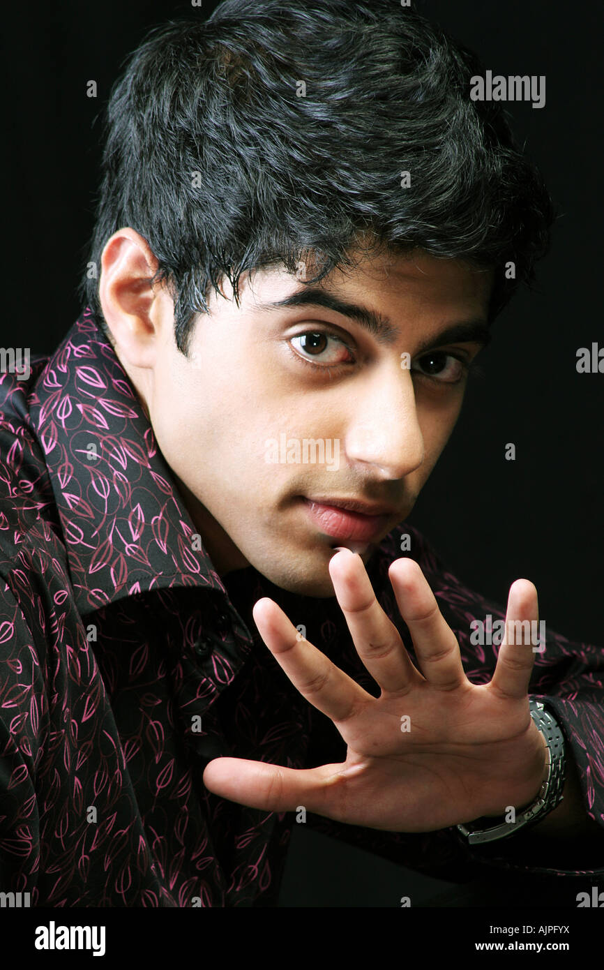 Portrait of a male model Stock Photo - Alamy