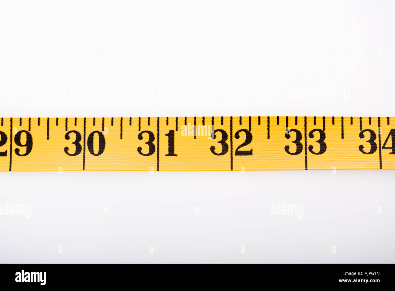 Measuring teape in a straight line Stock Photo - Alamy