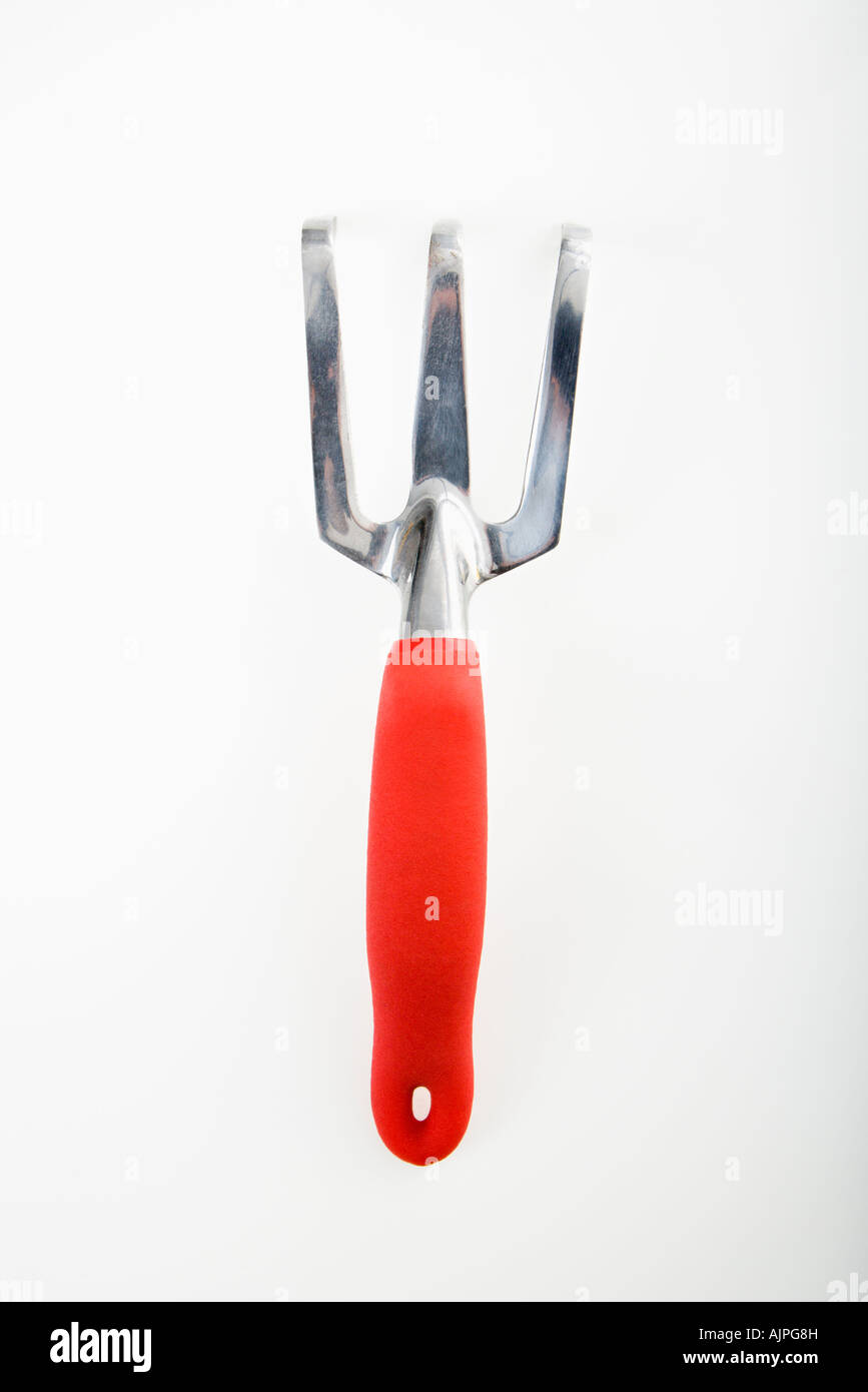 Hand held gardening fork Stock Photo - Alamy