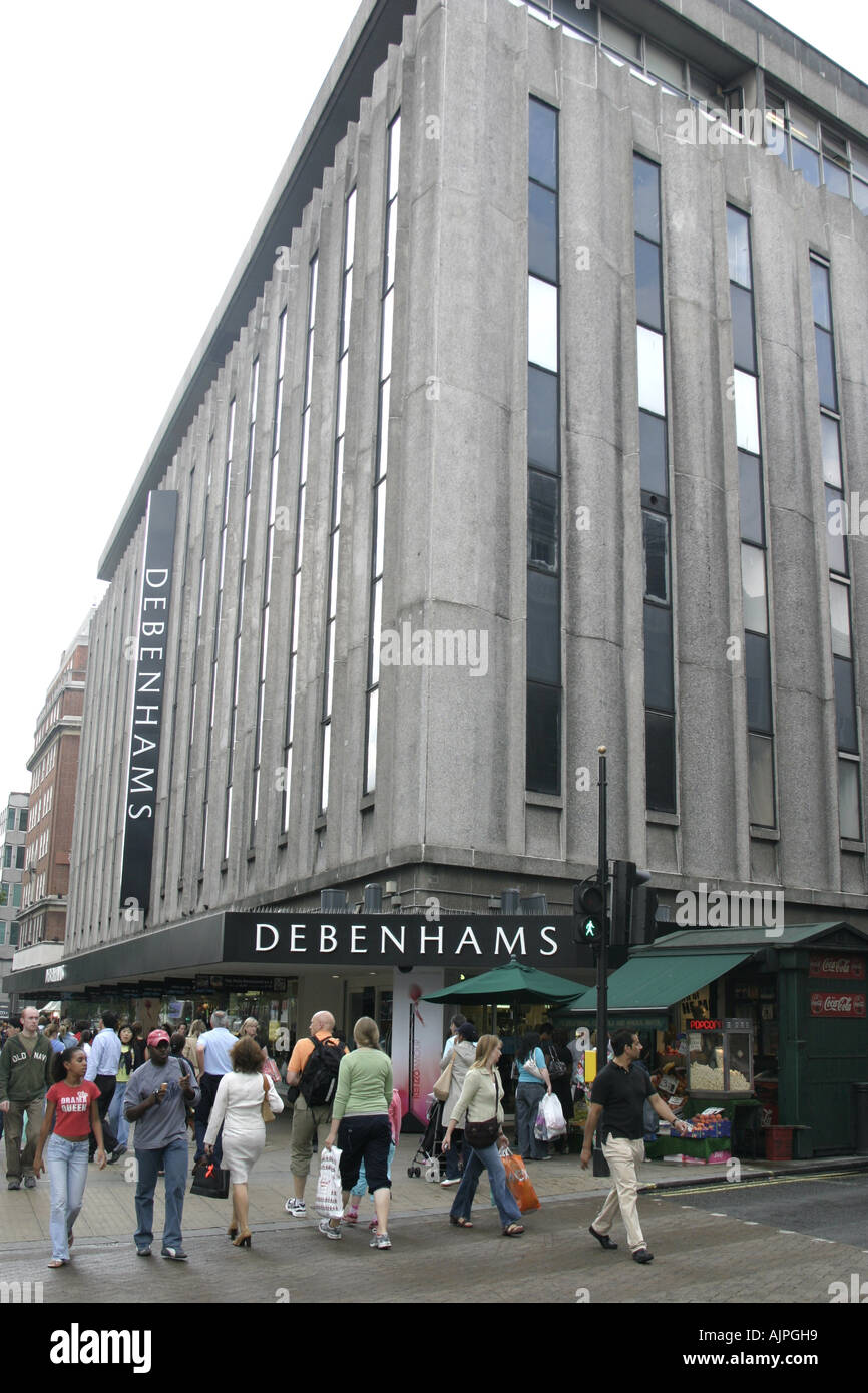 Debenhams oxford street 2006 hi-res stock photography and images - Alamy