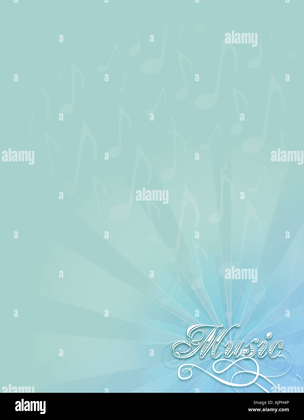 Computer generated music background Stock Photo - Alamy