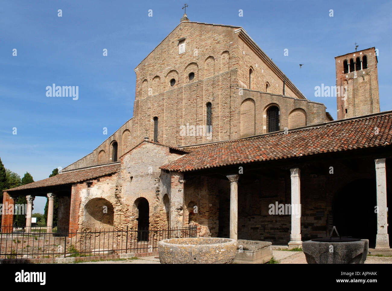 Santa Maria Cathedral Torcello Venice Italy Stock Photo - Alamy