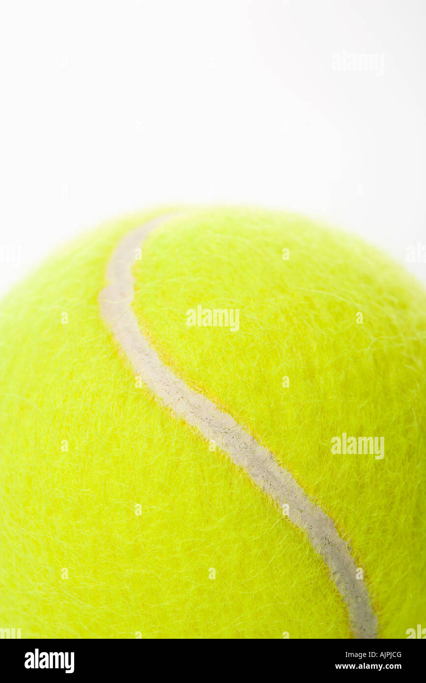 Detail of a tennis ball Stock Photo - Alamy