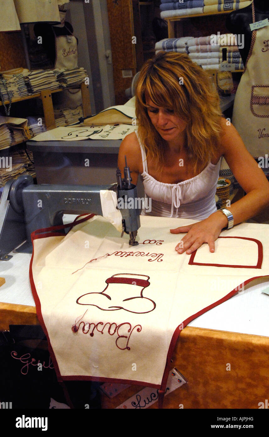 Embroidering hi-res stock photography and images - Alamy