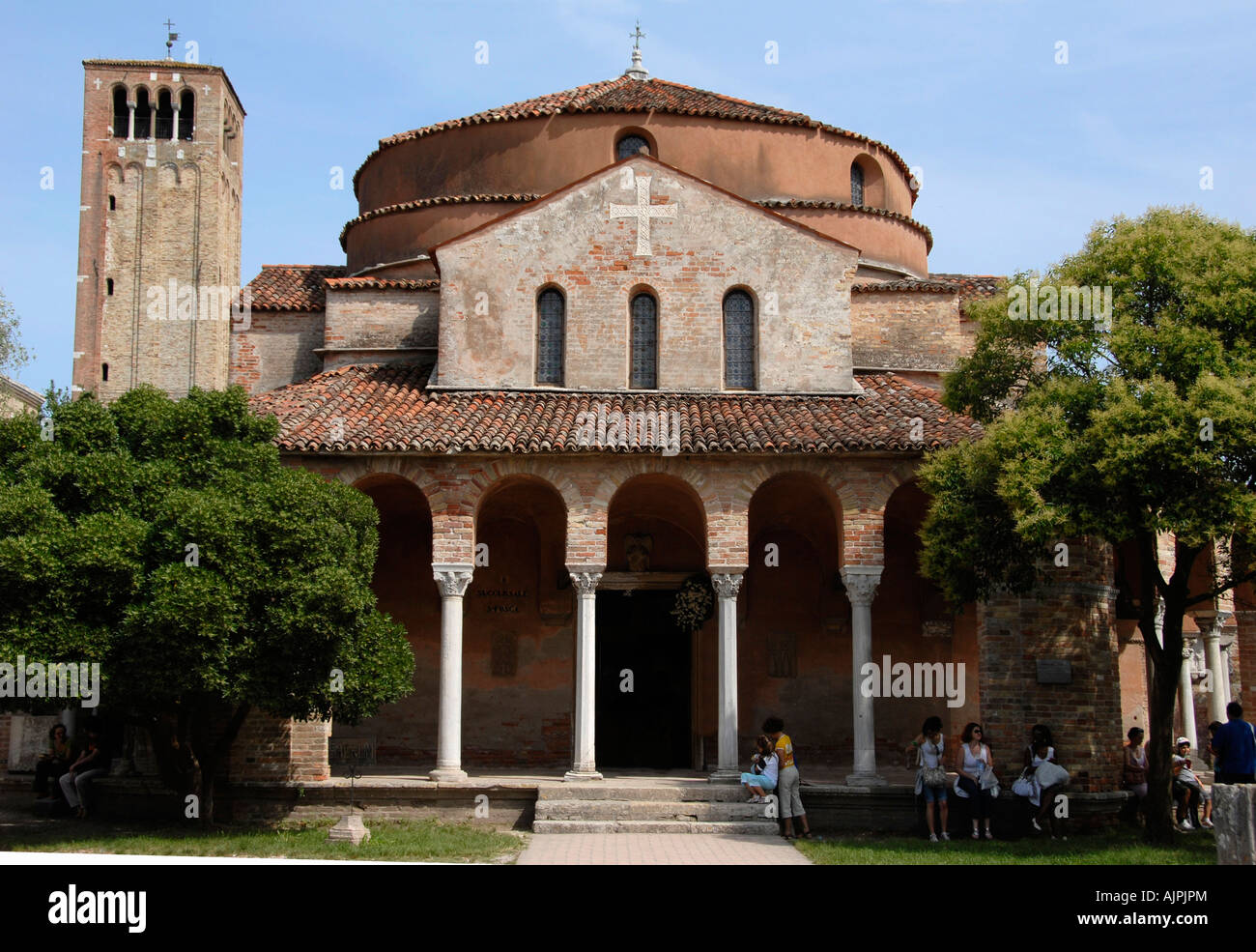 Church of Santa Fosca Torcello Venice Italy Stock Photo - Alamy