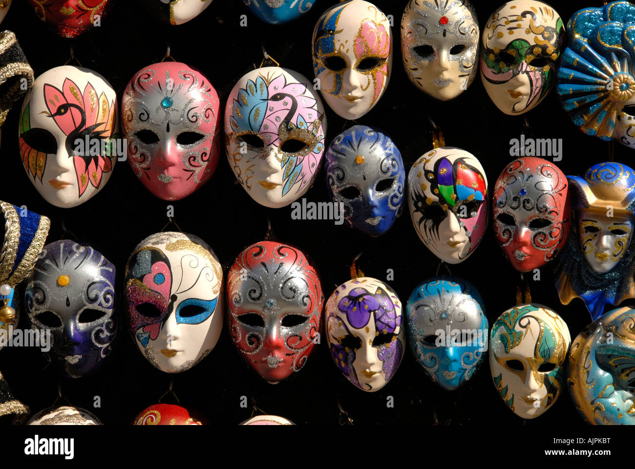 Decorative face masks hi-res stock photography and images - Alamy