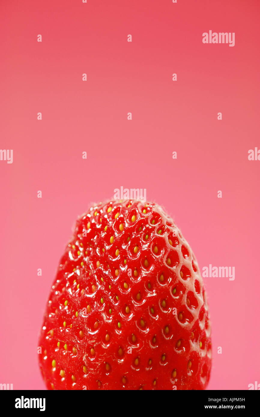 Close-up of a strawberry Stock Photo - Alamy
