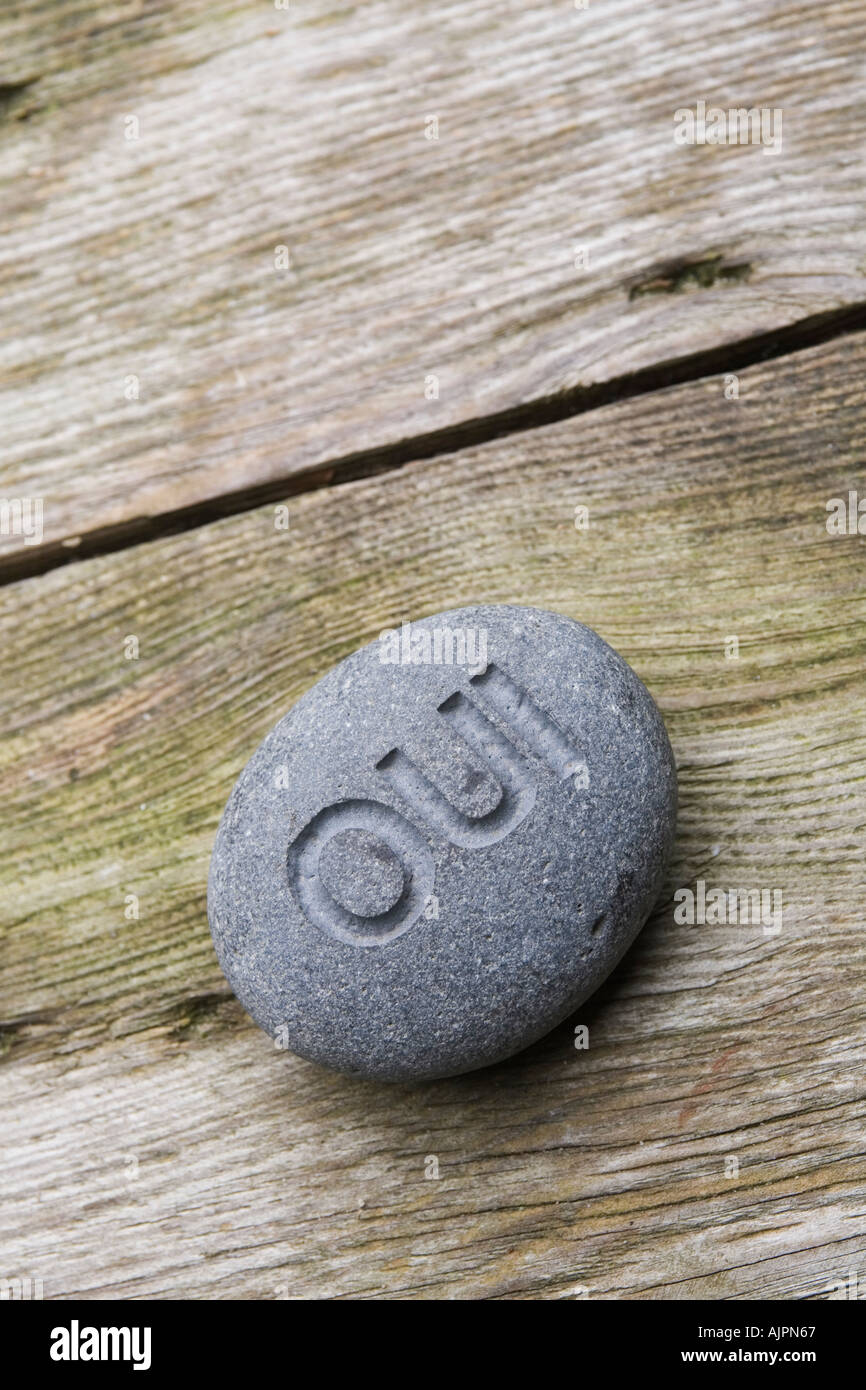 Oui image hi-res stock photography and images - Alamy