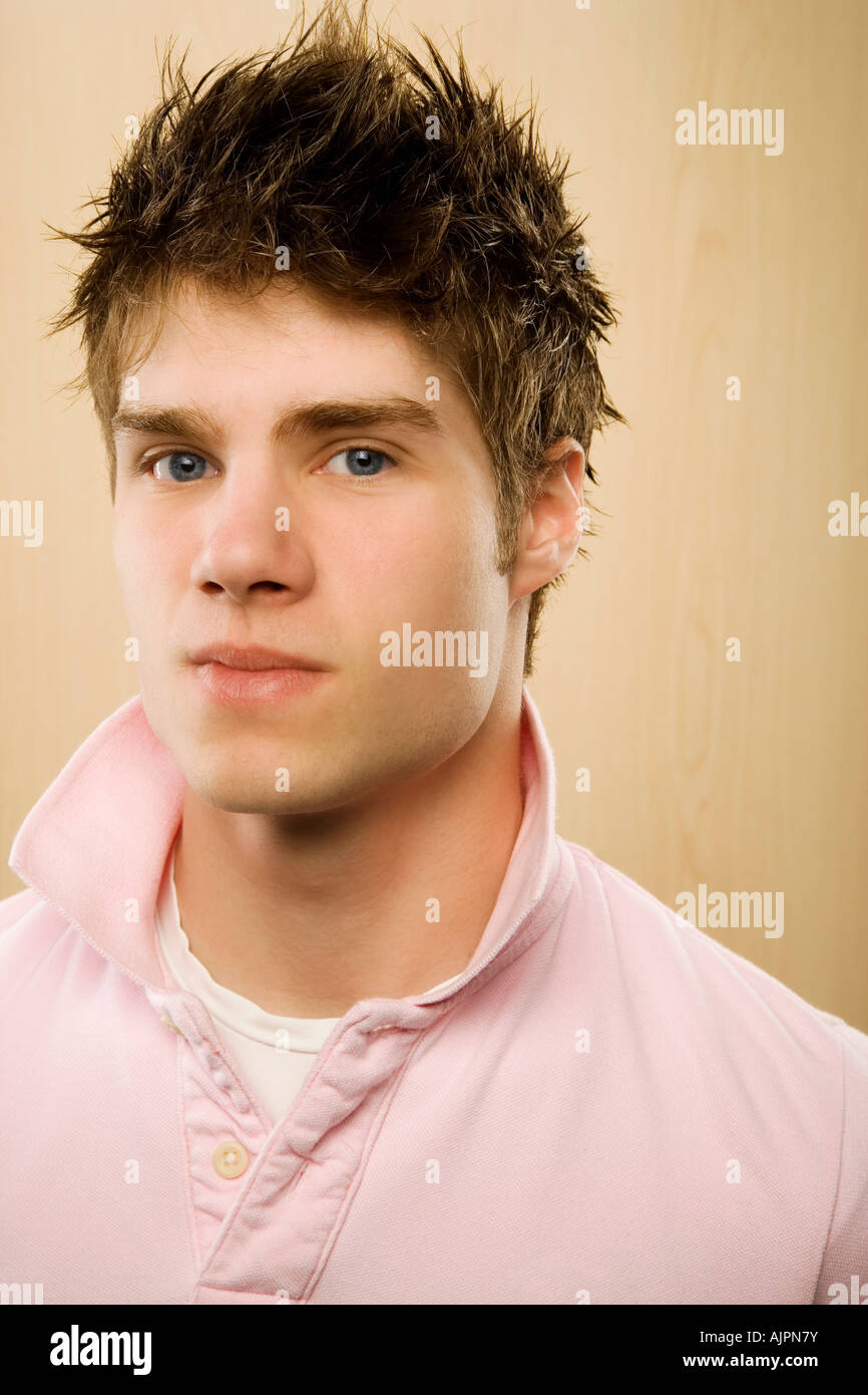 Portrait of a young man Stock Photo - Alamy