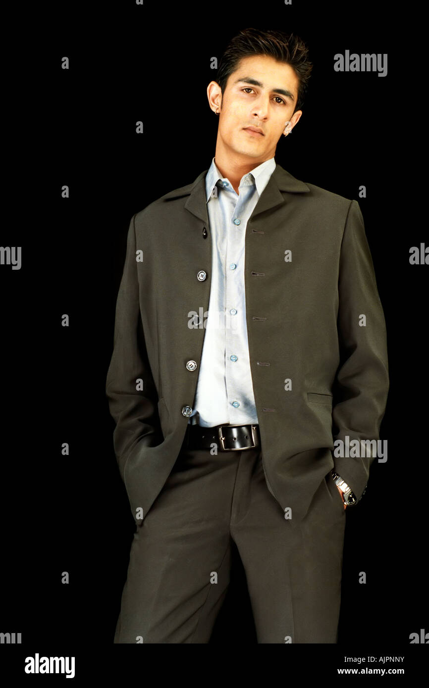 Portrait of a male model Stock Photo - Alamy