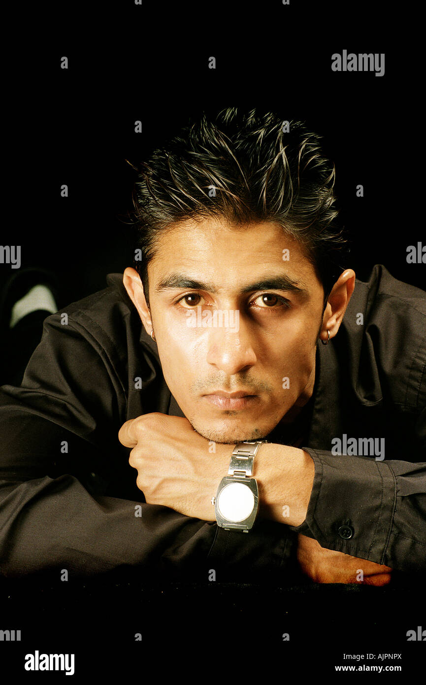 Portrait of a male model Stock Photo - Alamy