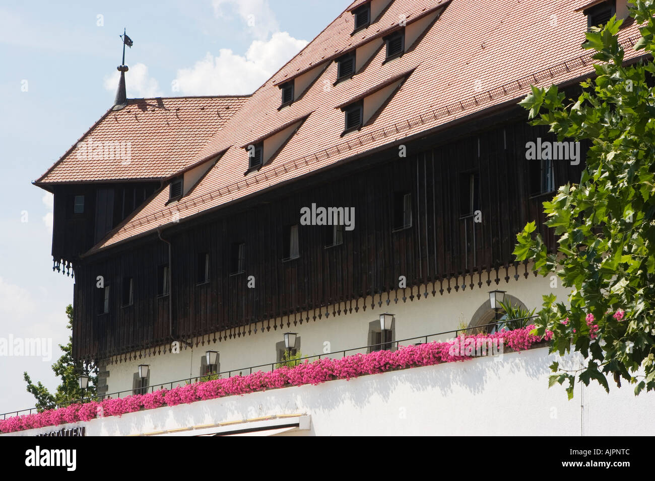 Konzil storage building built 1388 Constance on Lake Constance Germany ...