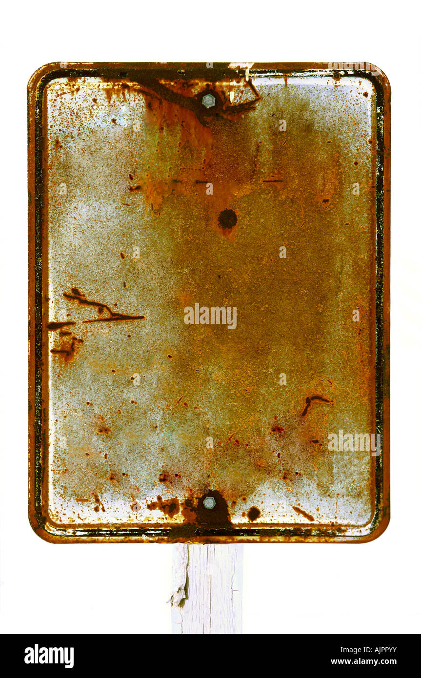 Rusty street sign hi-res stock photography and images - Alamy