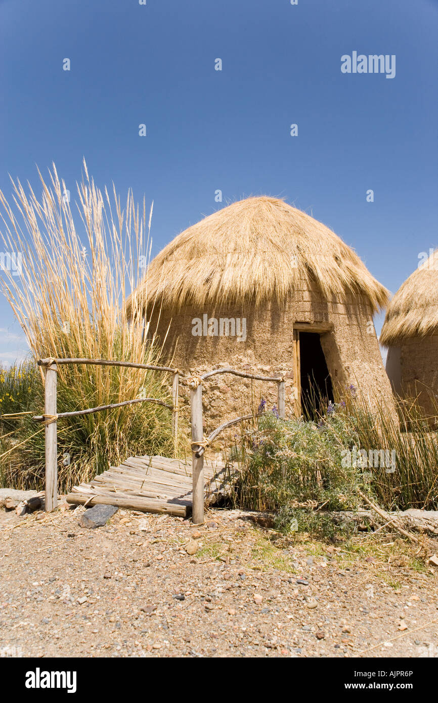 Inca House at the Andean Roots Eco Village at the Inca Utama Hotel on ...
