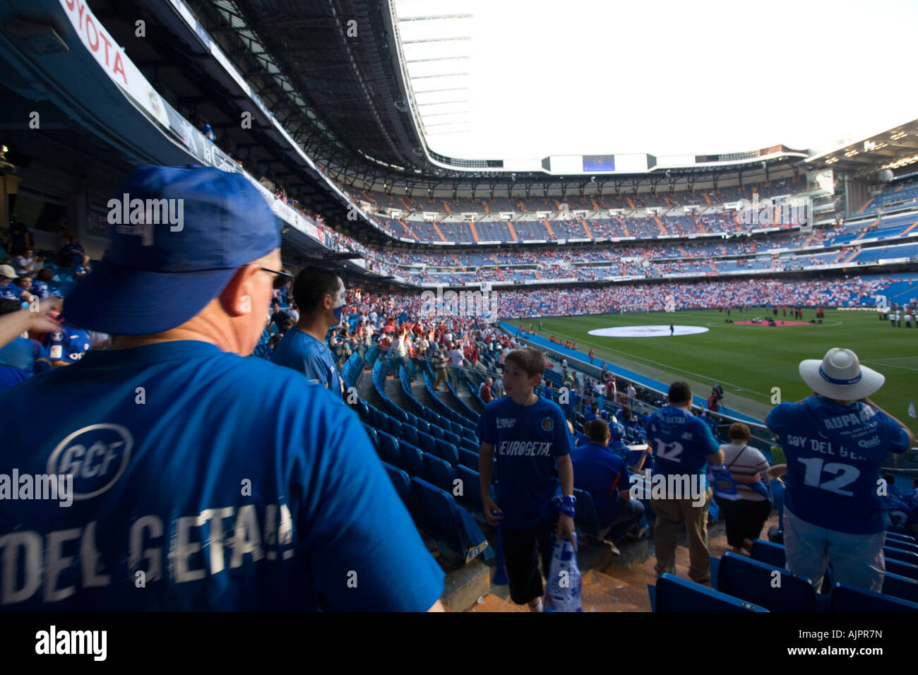 Getafe cf supporters hi-res stock photography and images - Alamy