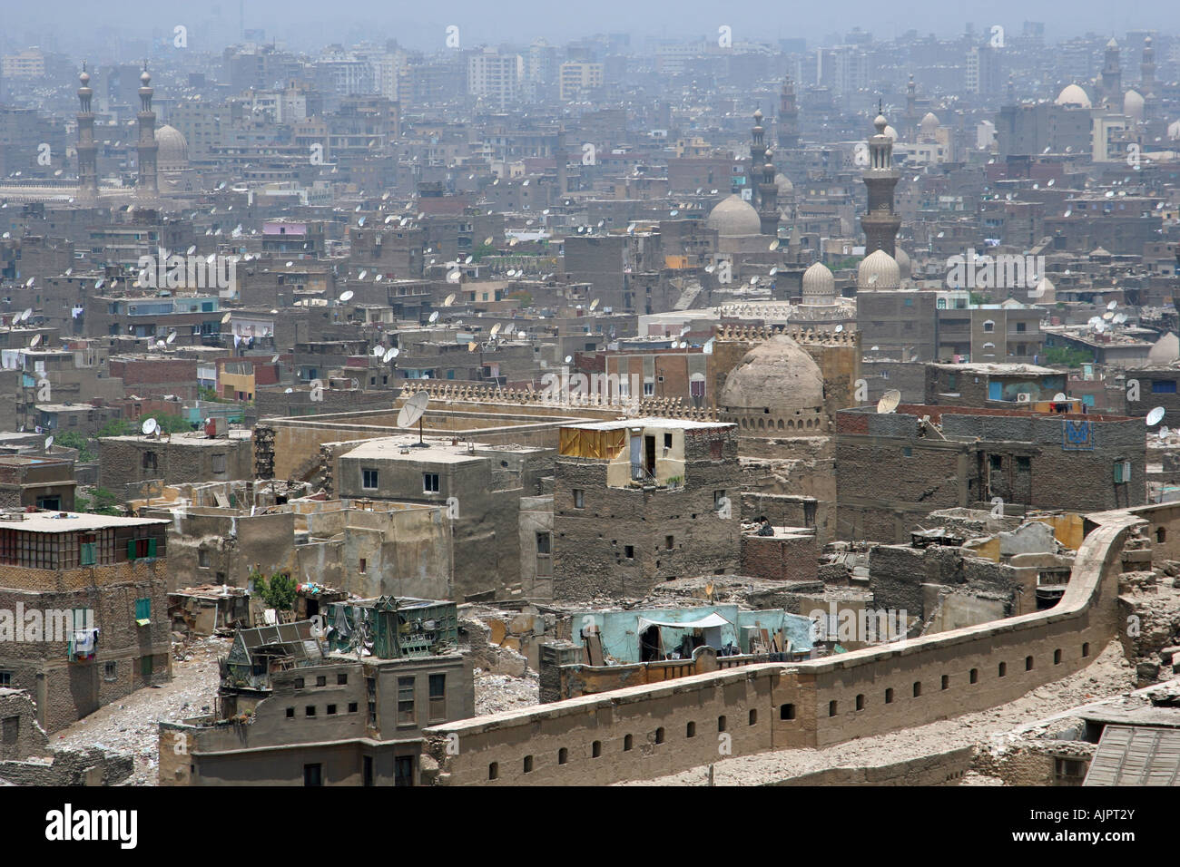 Cairo landscape from citadel Stock Photo - Alamy