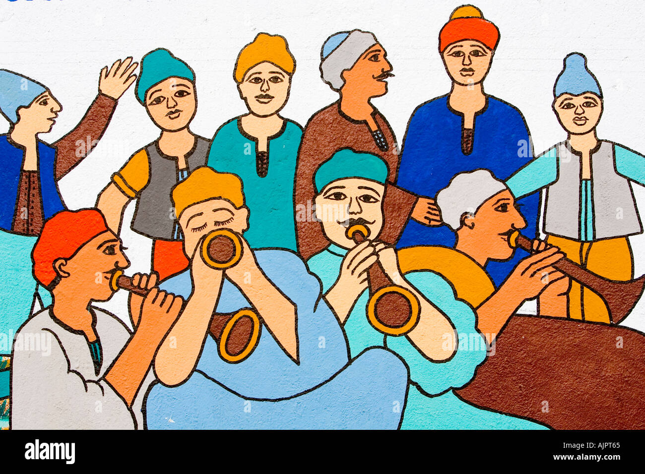 Indian musician painting hi-res stock photography and images - Alamy