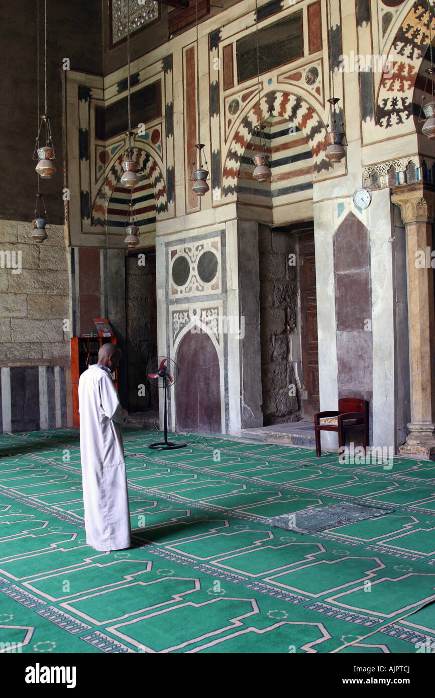 man pray at mosque , Cairo , Egypt Stock Photo - Alamy