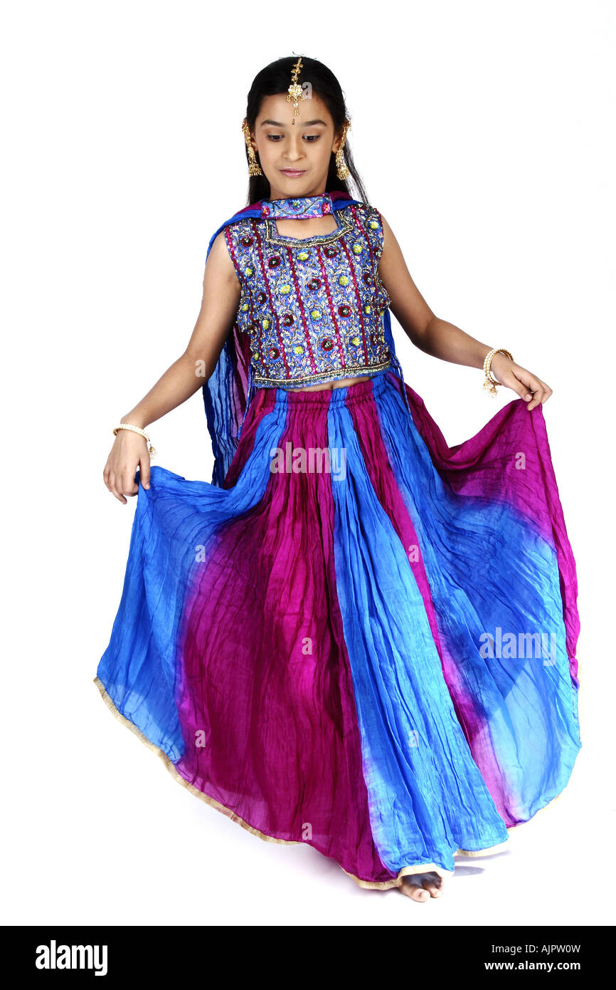 Portrait of a girl in traditional clothes Stock Photo - Alamy