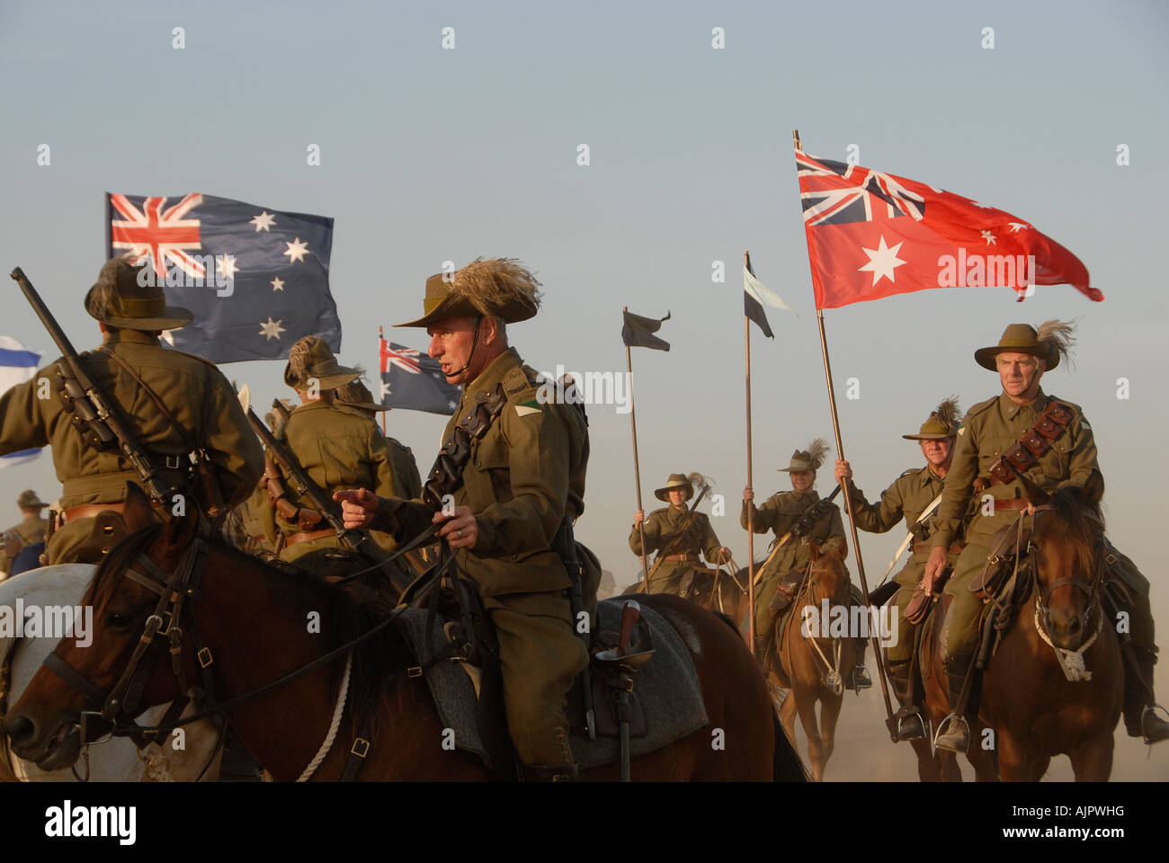 Cavalry charge reenactment hi-res stock photography and images - Alamy