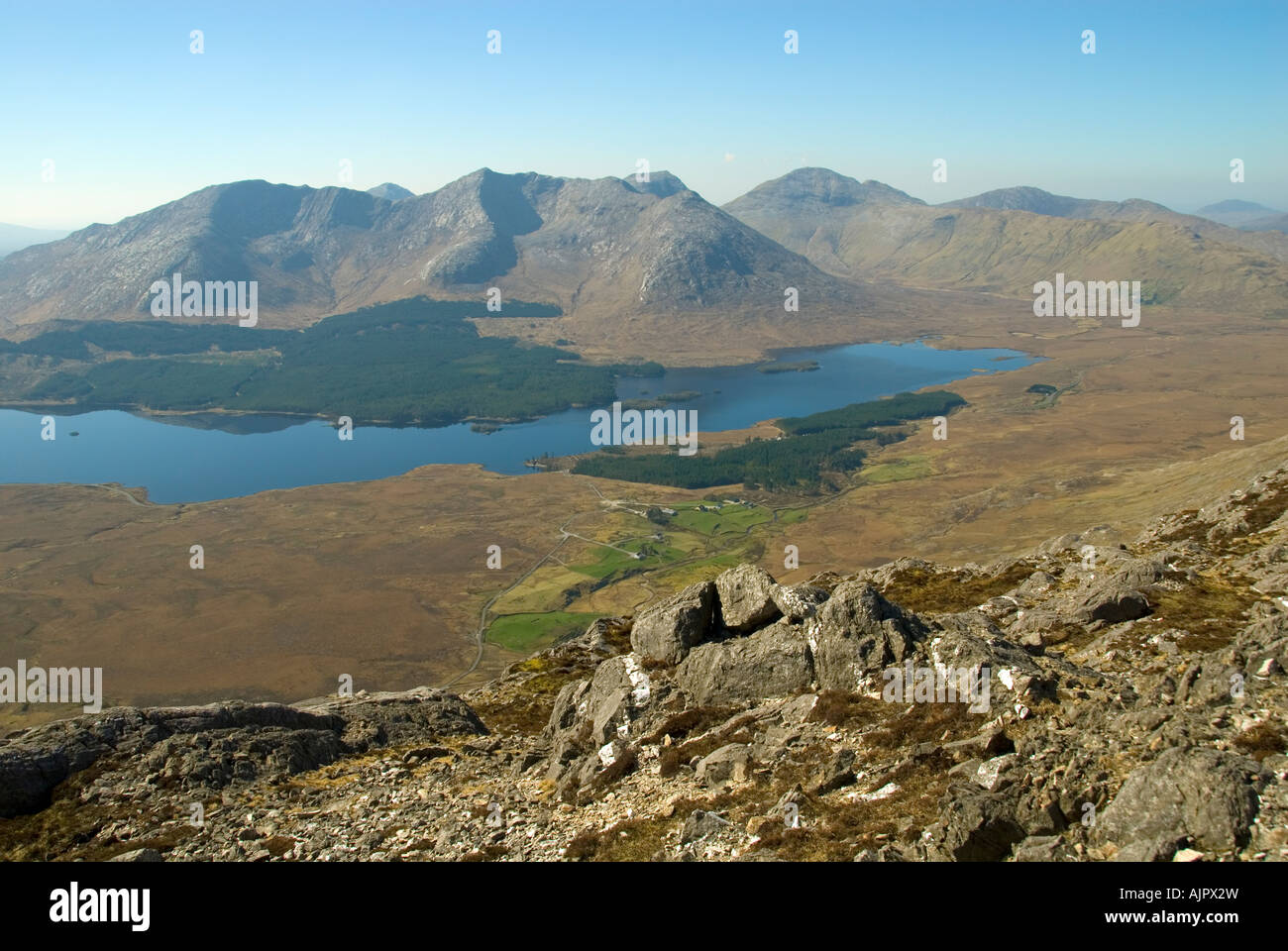 Lough inagh and inagh valley hi-res stock photography and images - Alamy