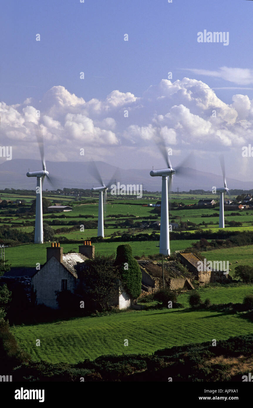 Anglesey wales wind turbine hi-res stock photography and images - Alamy