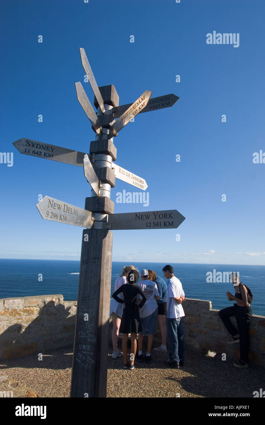 South africa cape point sign hi-res stock photography and images - Alamy