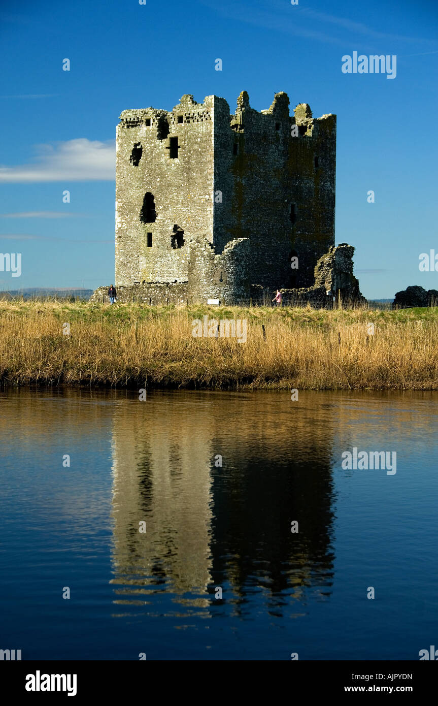 Threave castle and ferry, Galloway, Scotland, UK Stock Photo - Alamy