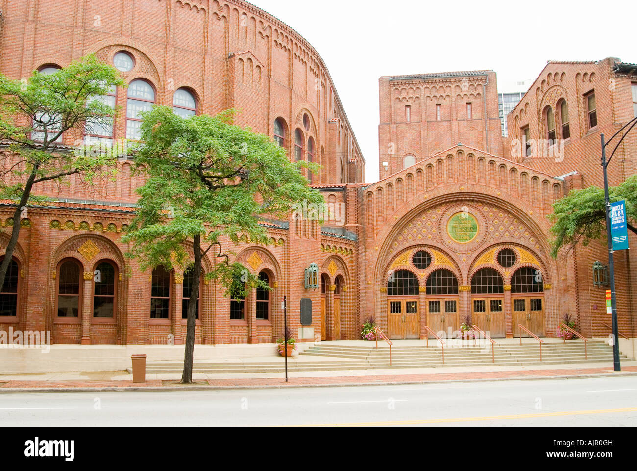 Chicago Lincoln Park D L Moody Memorial Church Stock Photo - Alamy