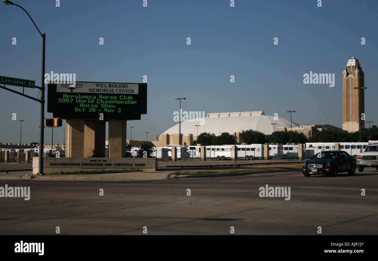 Will Rogers Memorial Center Fort Worth Texas October 2007 Stock Photo ...
