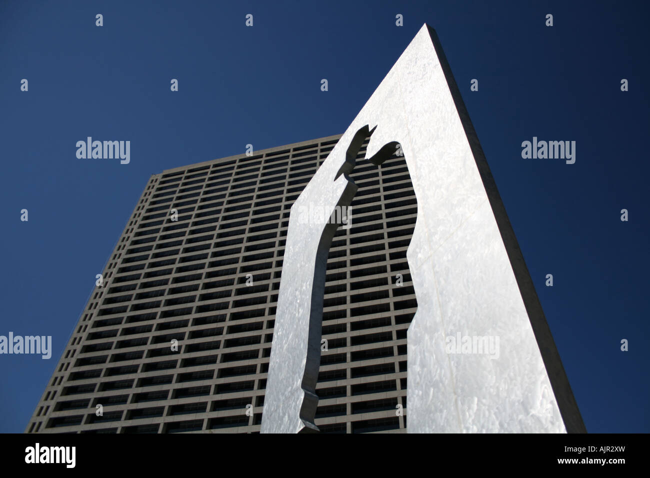 Man With Briefcase Sculpture High Resolution Stock Photography and ...