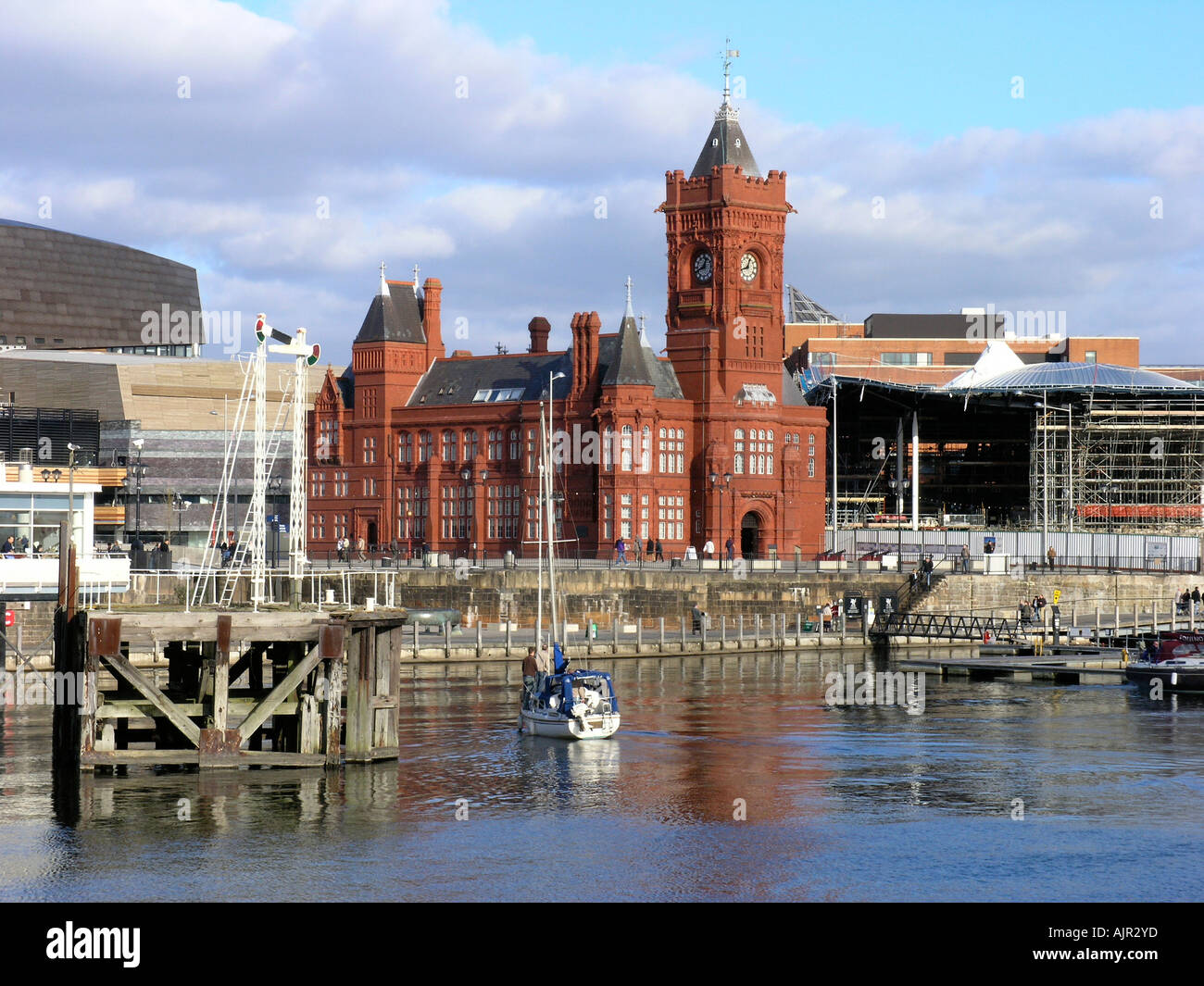 cardiff waterfront pierhead building new development cardiff wales uk ...