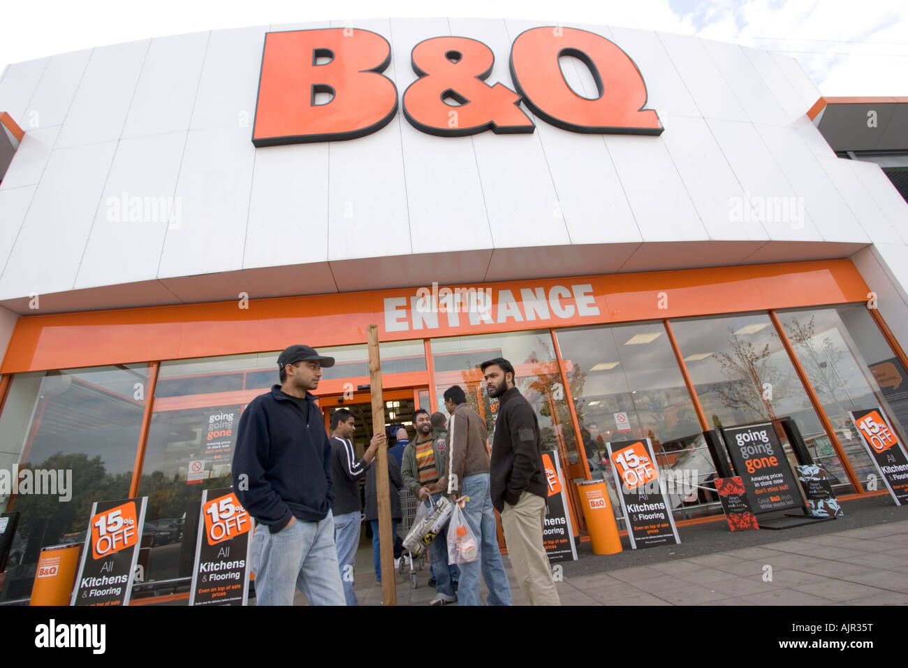B&Q bandq branch East London b and q, B&Q Stock Photo - Alamy
