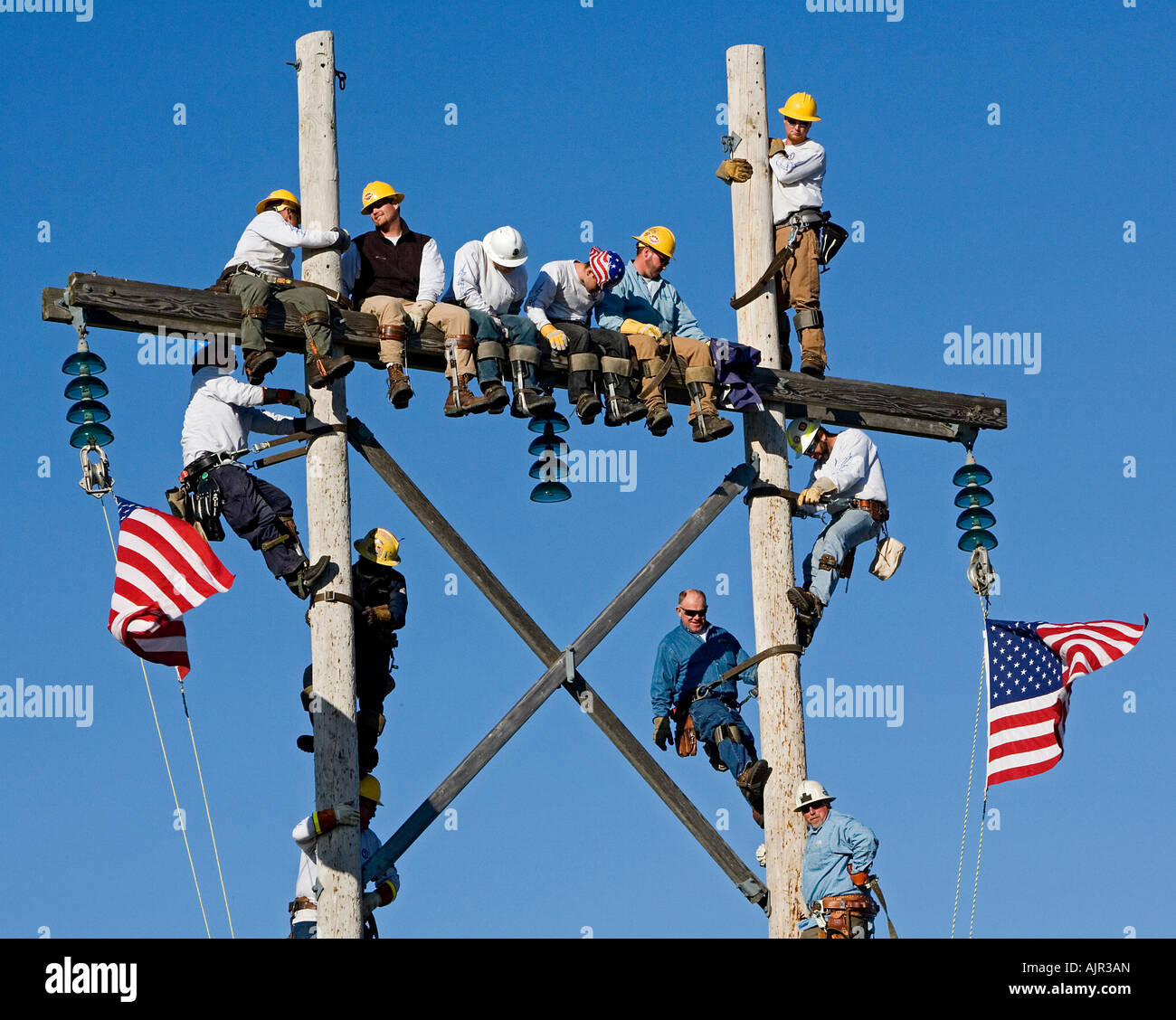 24th Annual International Lineman's Rodeo Stock Photo - Alamy