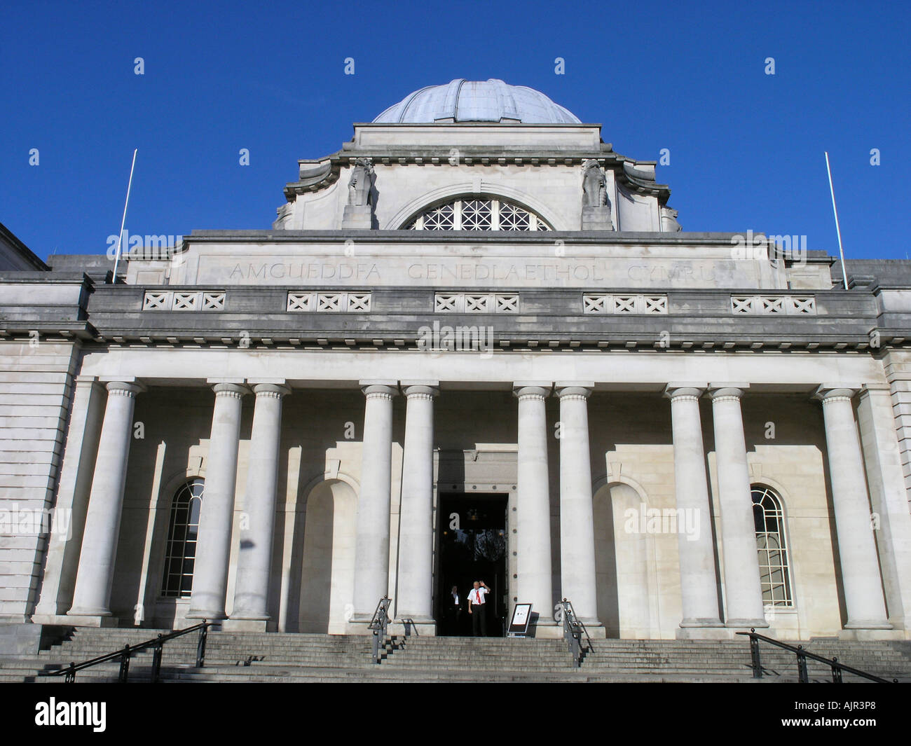 civic buildings city of cardiff capital of Wales uk gb Stock Photo - Alamy