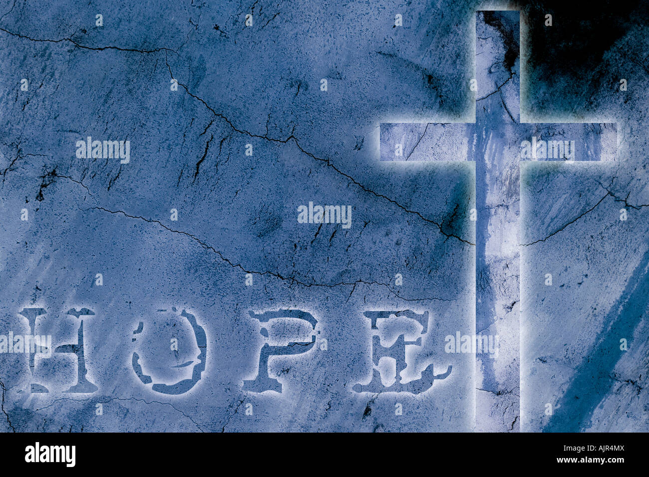 Make a cross hi-res stock photography and images - Alamy