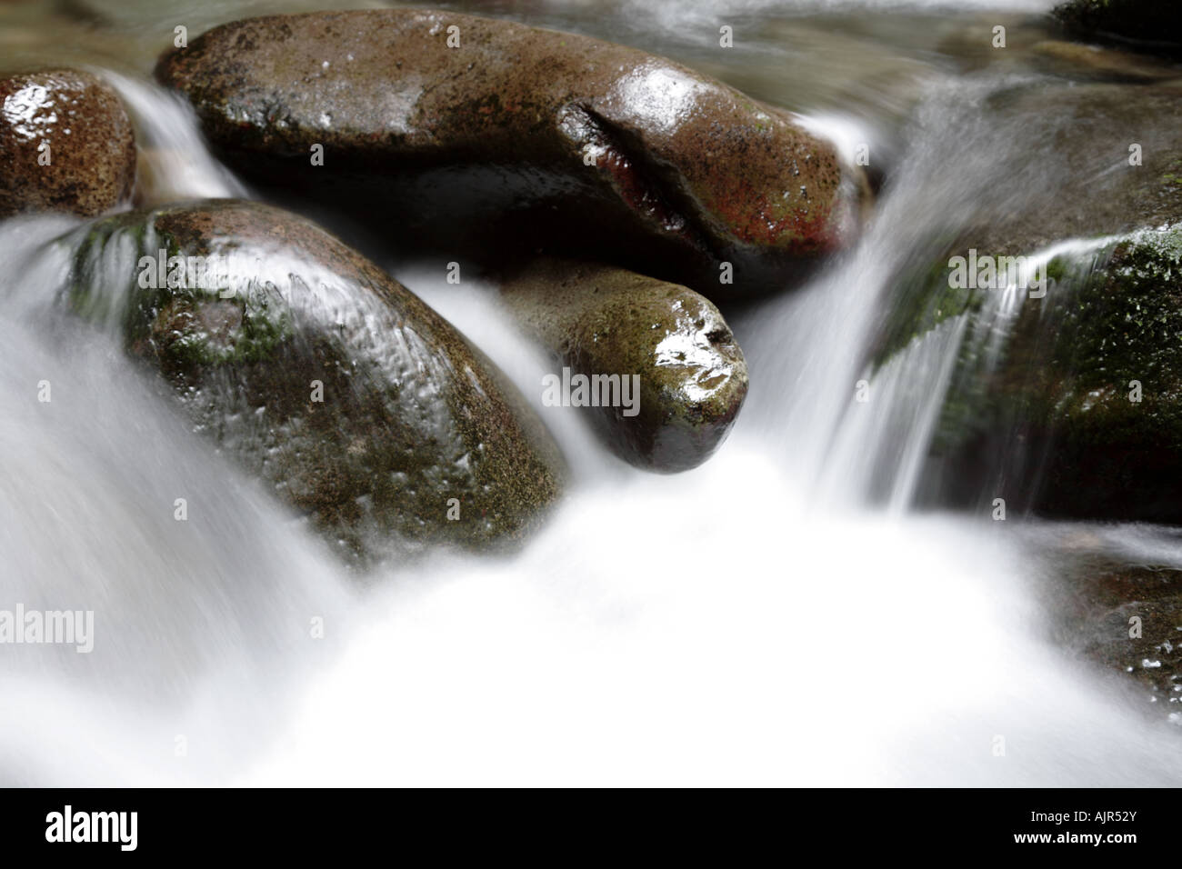 Stream and rocks Stock Photo - Alamy