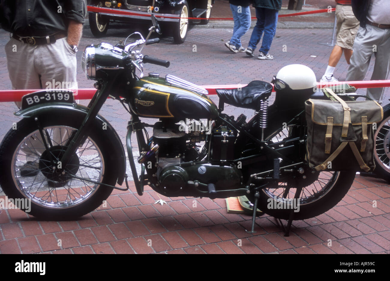 1930 s Triumph Motorcycle Stock Photo - Alamy