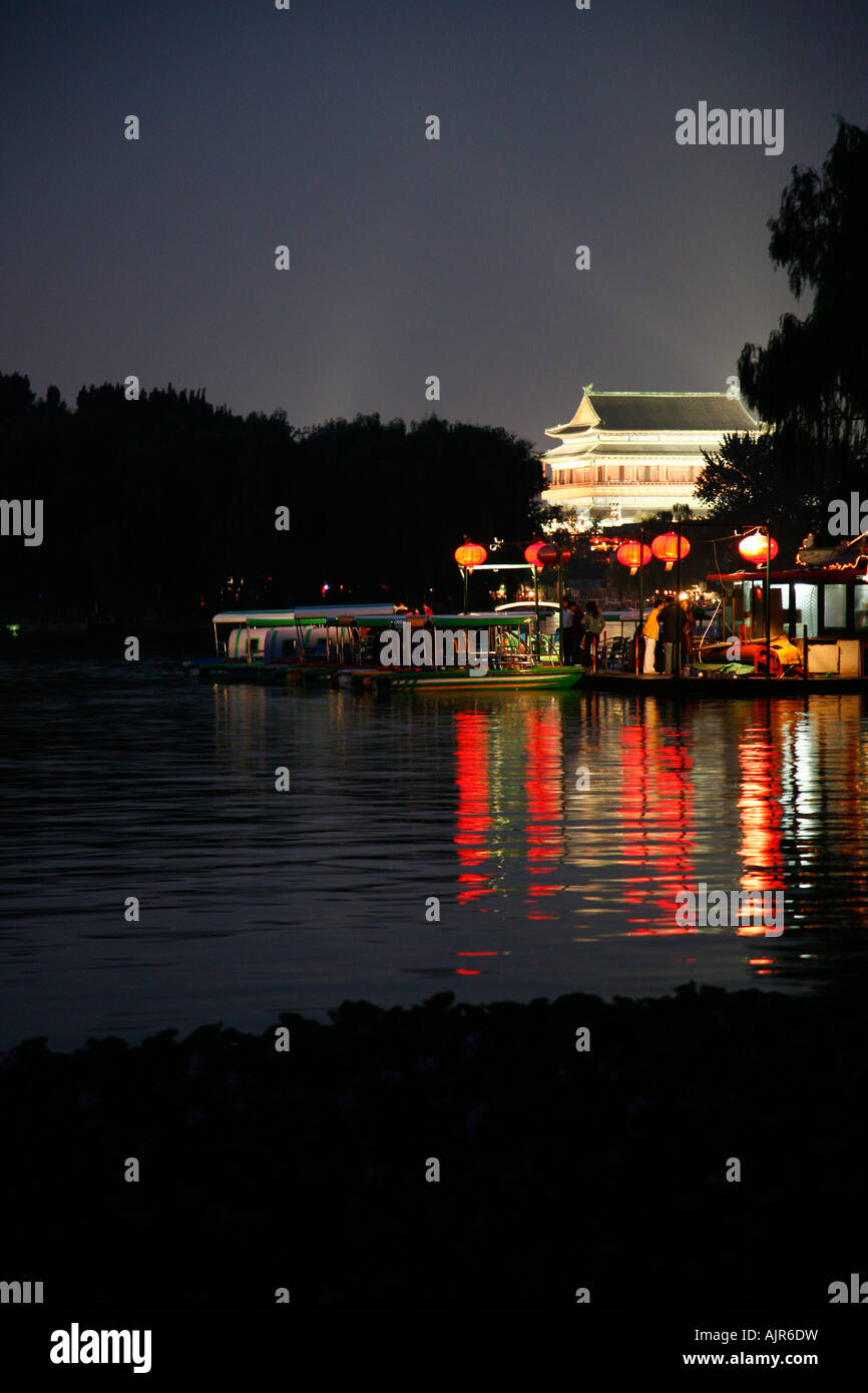 Qianhai and Houhai lakes The area is also known as Shichihai and ...