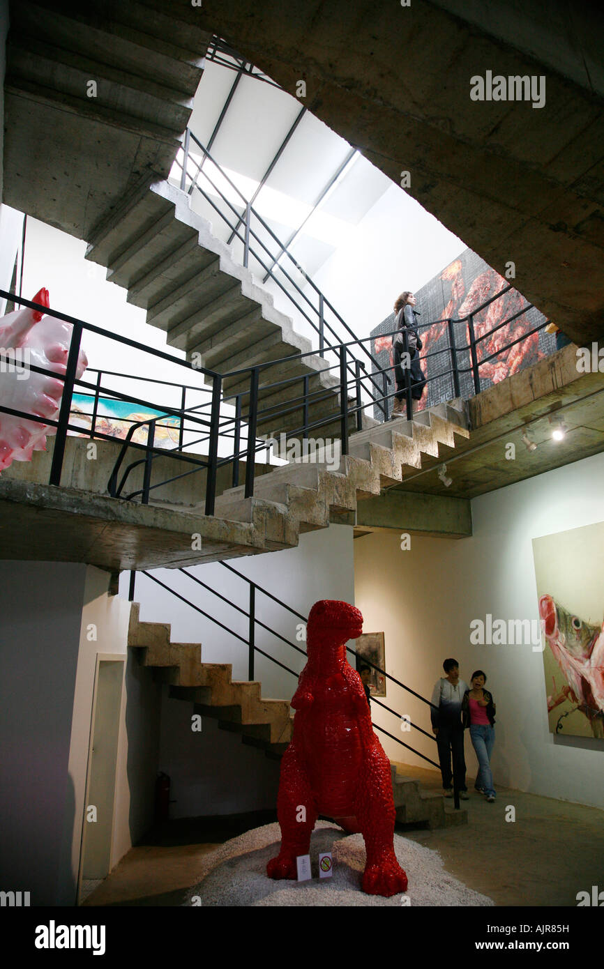 Art gallery in the 798 art district Beijing China Stock Photo - Alamy