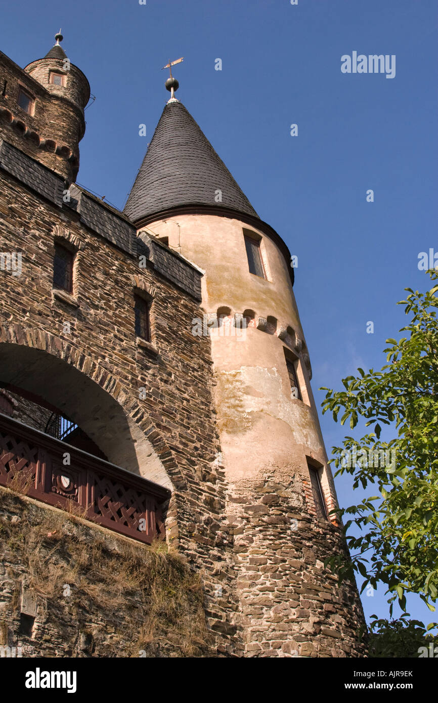 The Witches Tower in Reichsburg castle Stock Photo - Alamy