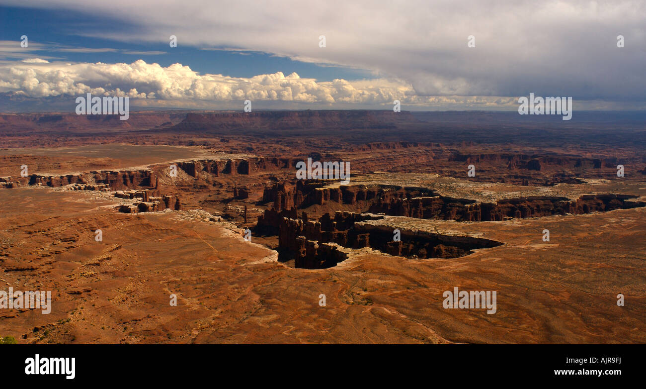 White Rim in Canyonlands National Park, Utah, United States Stock Photo ...
