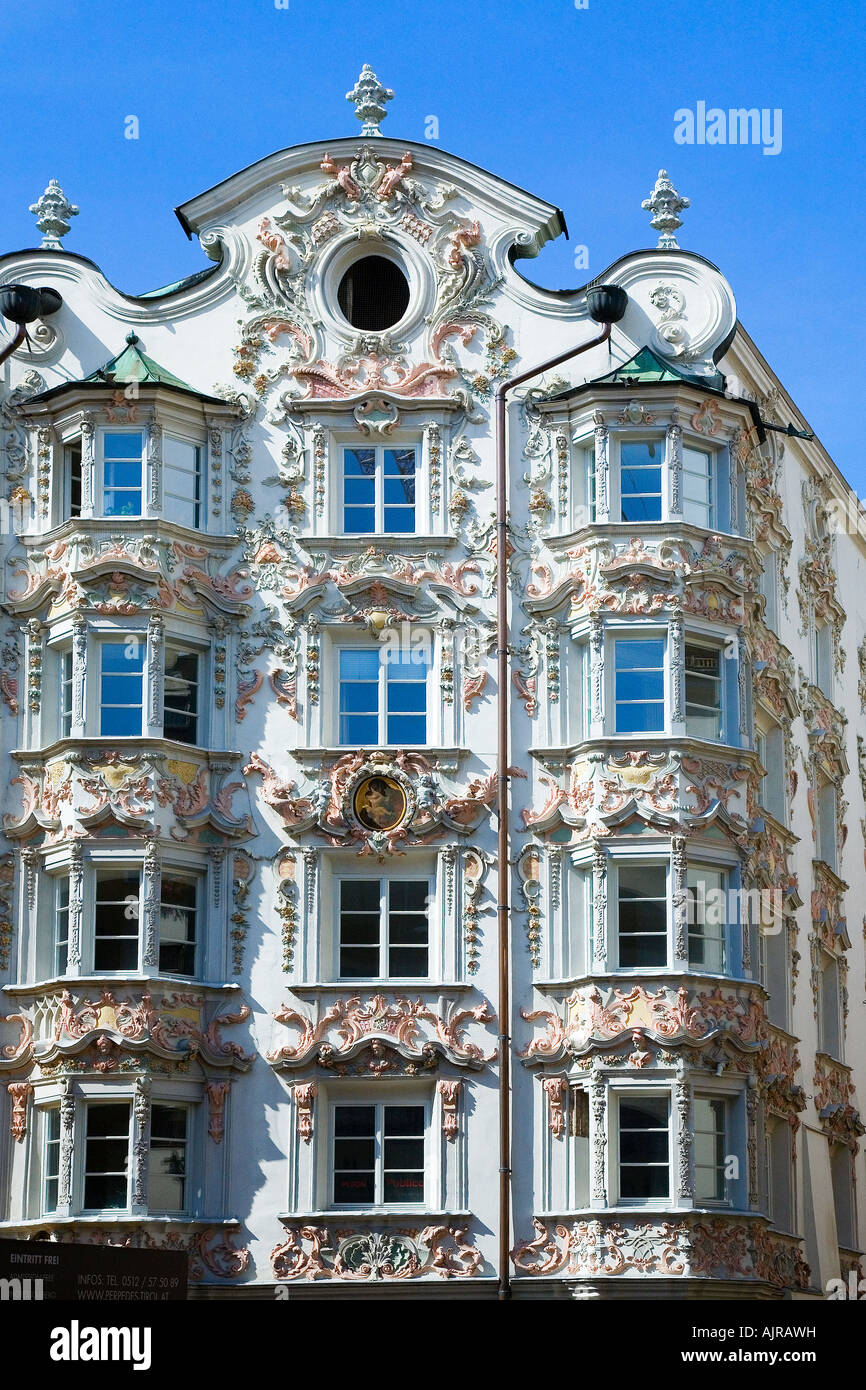 Ornate building innsbruck hi-res stock photography and images - Alamy