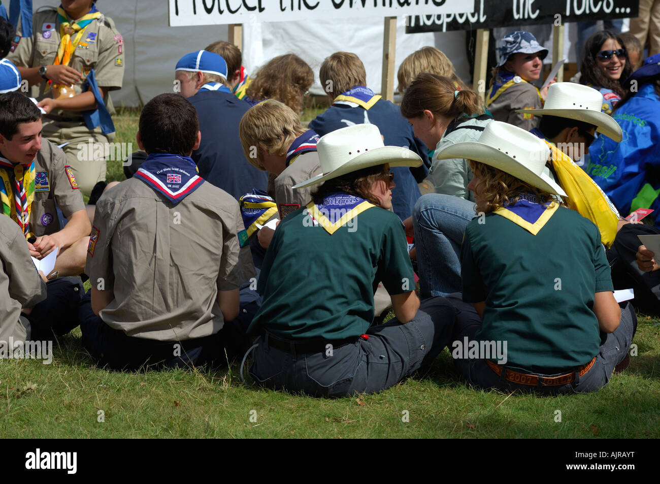 International boy scout jamboree hi-res stock photography and images ...