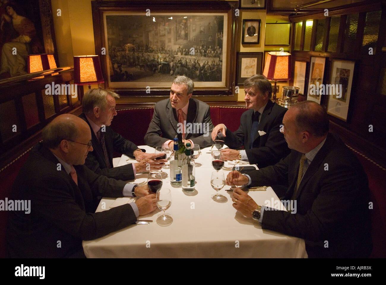 Rules restaurant Covent Garden London England 2007 2000s HOMER SYKES ...