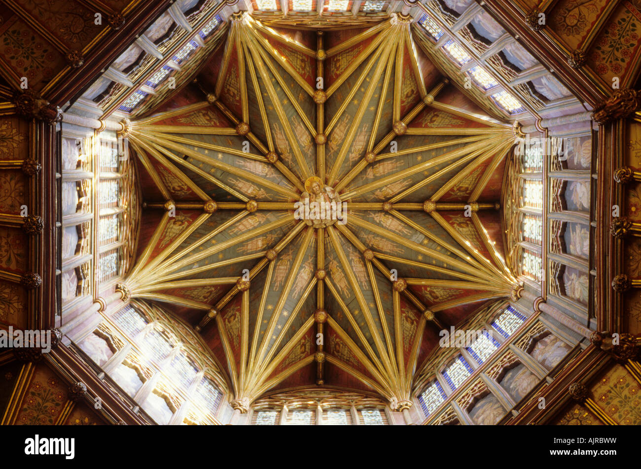 Ely Cathedral Lantern Tower Cambridgeshire Stock Photo - Alamy