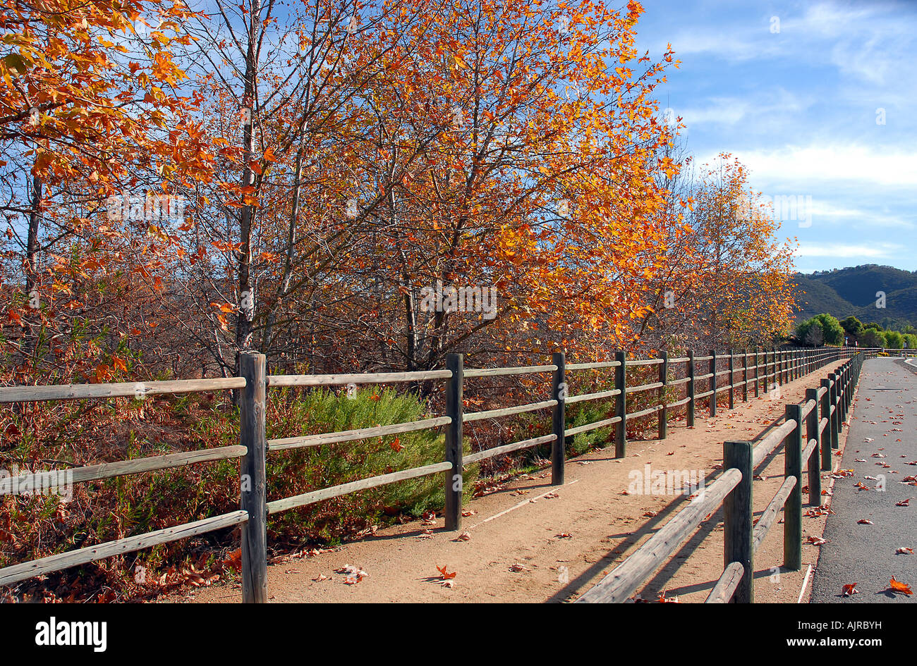 Colorful trail path hi-res stock photography and images - Alamy