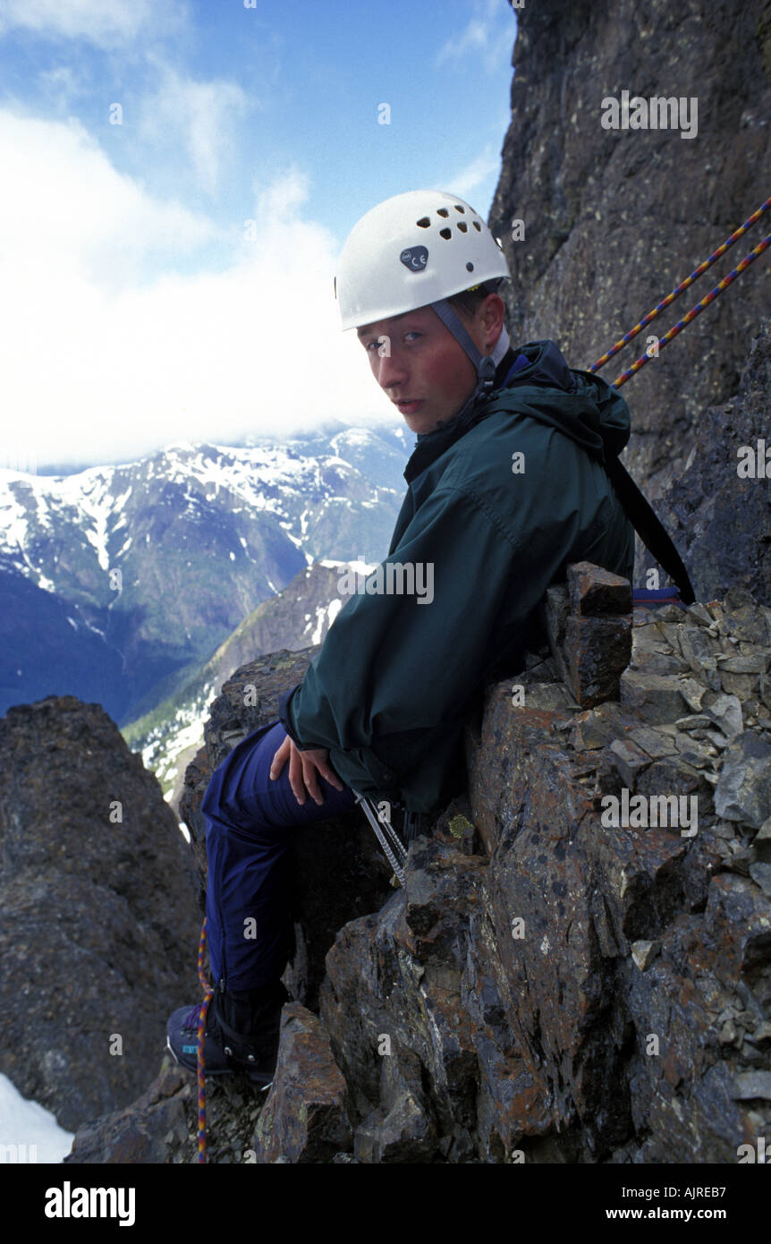 Tired mountaineer hi-res stock photography and images - Alamy